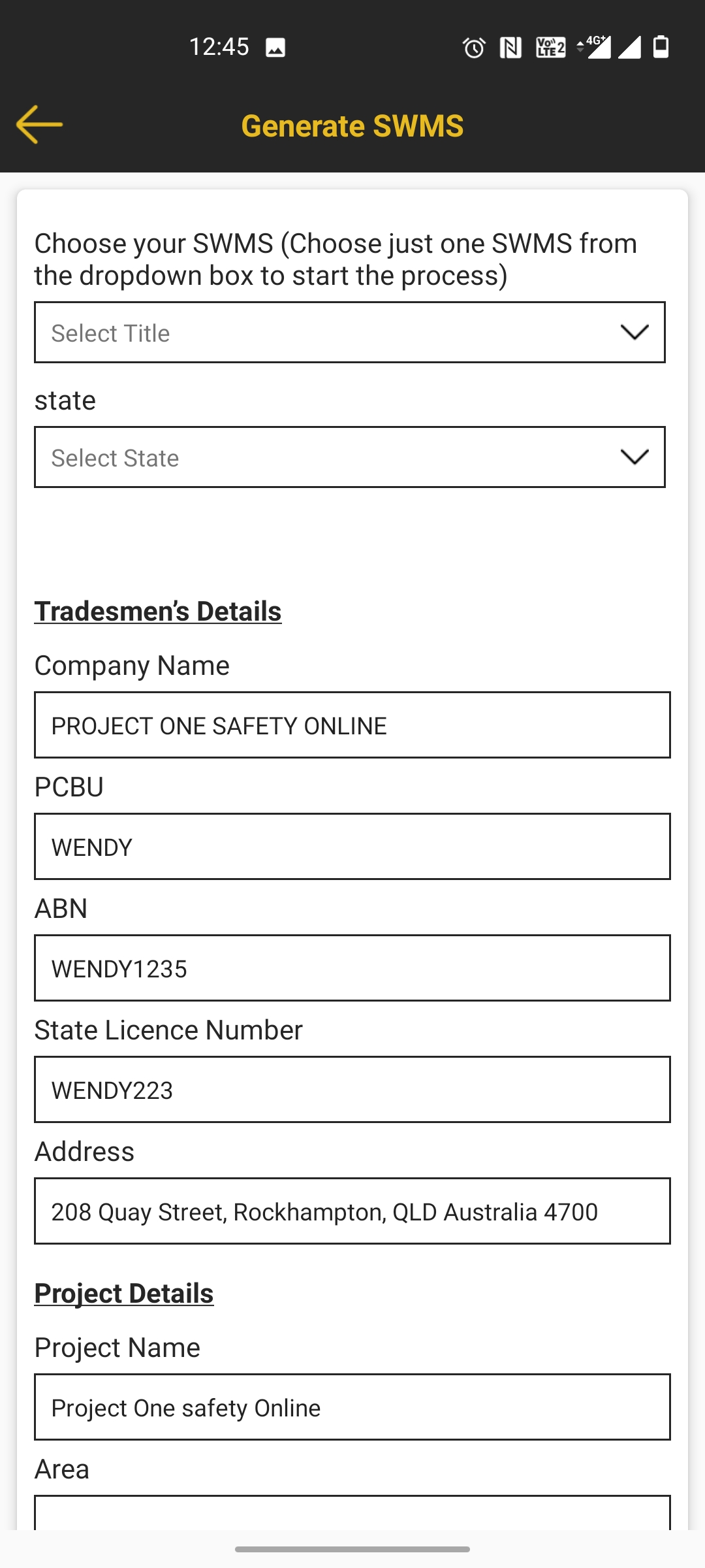 Safe Work Method Statements in Queensland, Australia | SWMS
