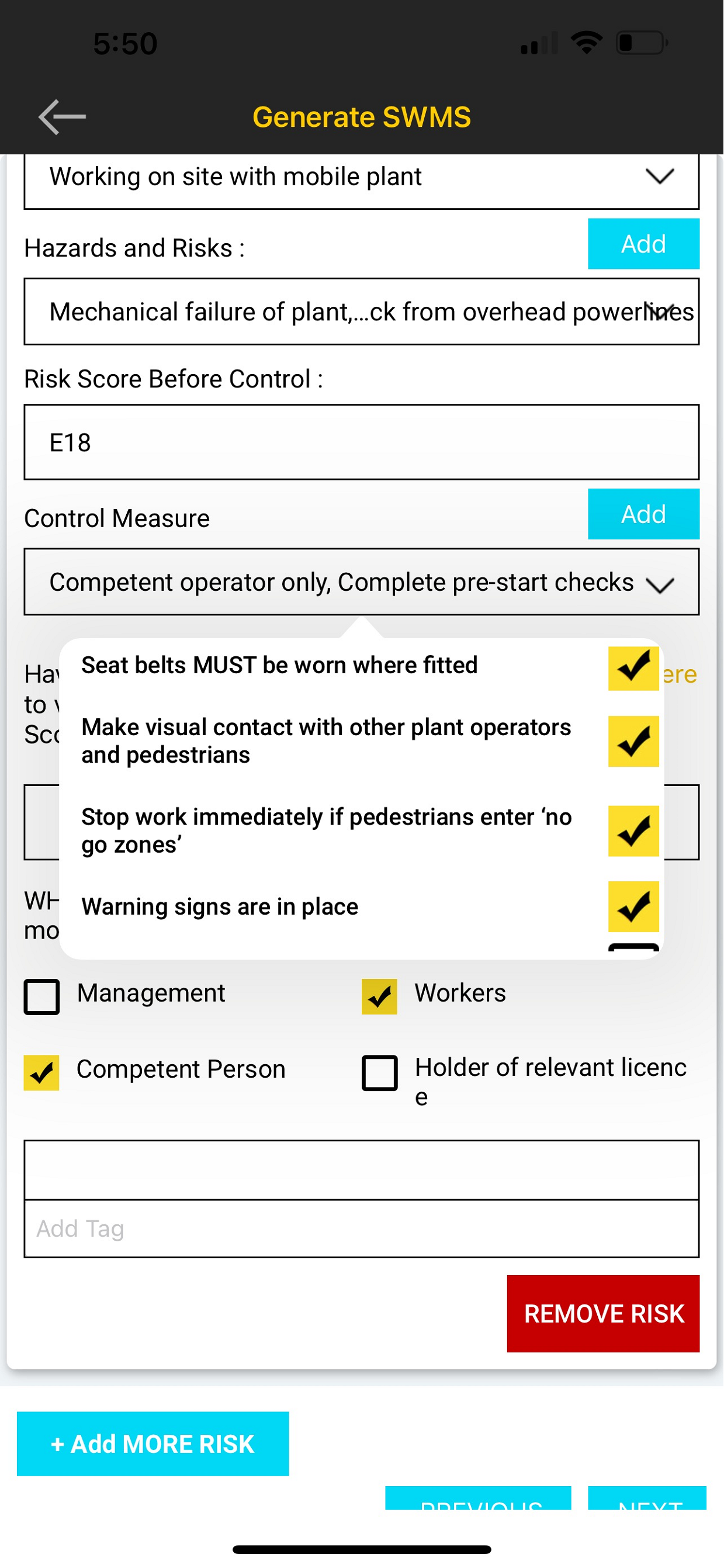 Safe Work Method Statements - SWMS in Queensland, Australia
