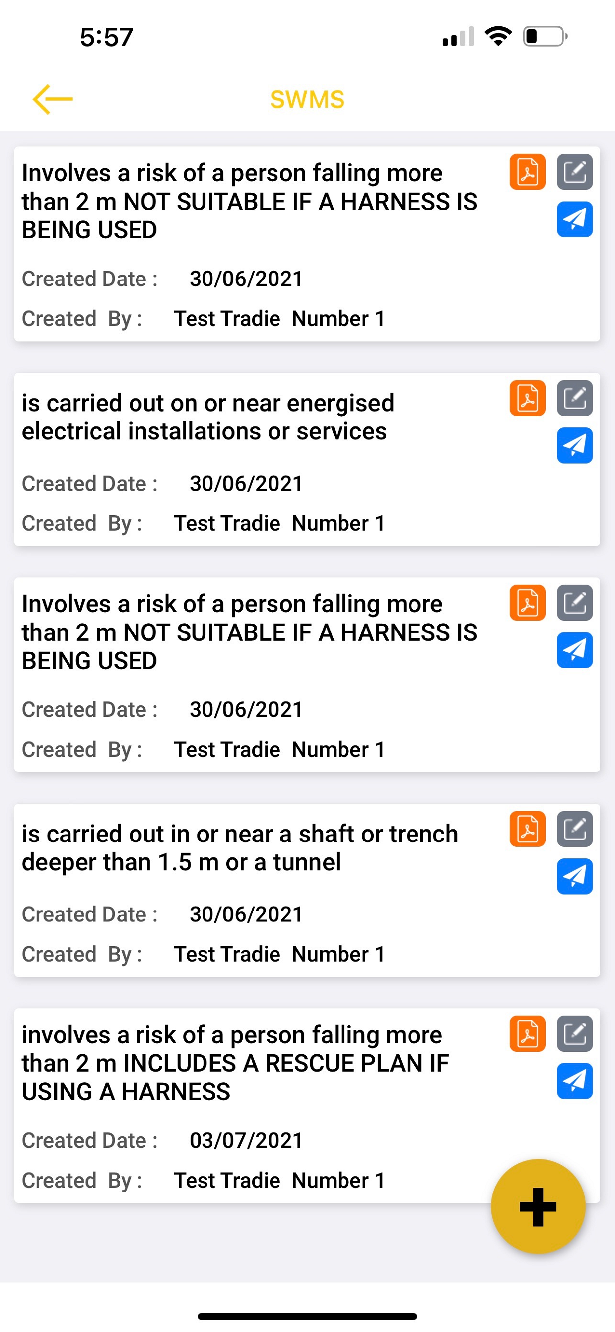 Safe Work Method Statements - SWMS in Queensland, Australia